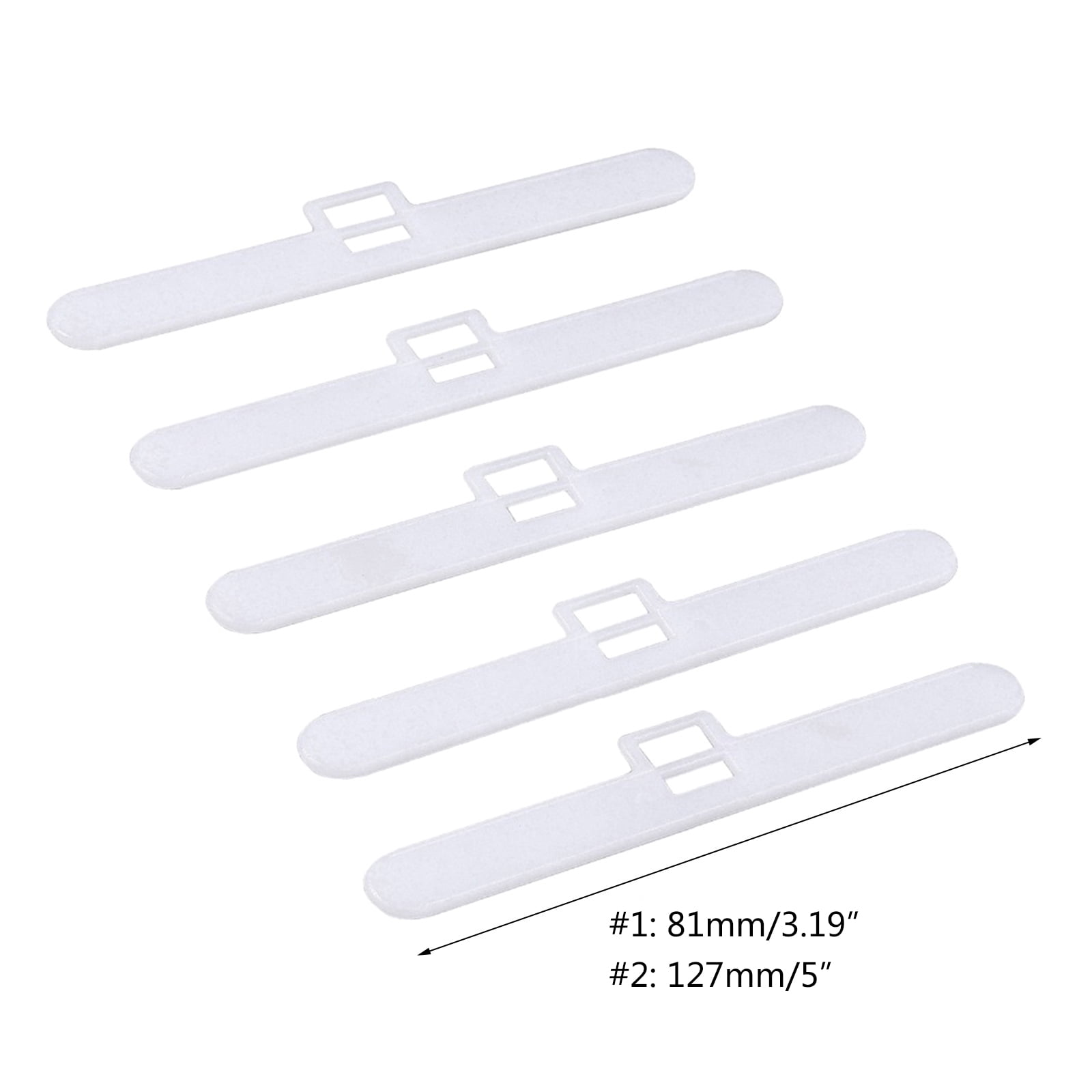 COOLHOOD Vertical Blind Clips 20 Pcs Top Hangers Easy Installation ...
