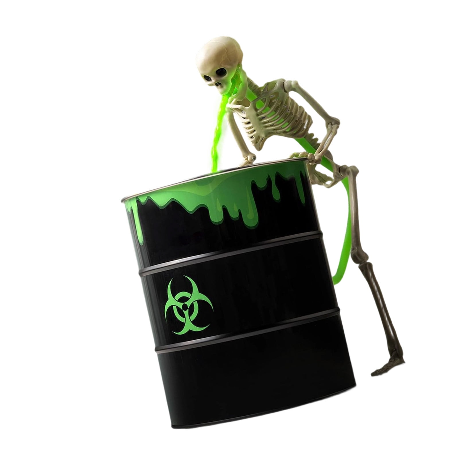 COOLHOOD Vomiting Puking Skeleton Decoration With Black Light And ...