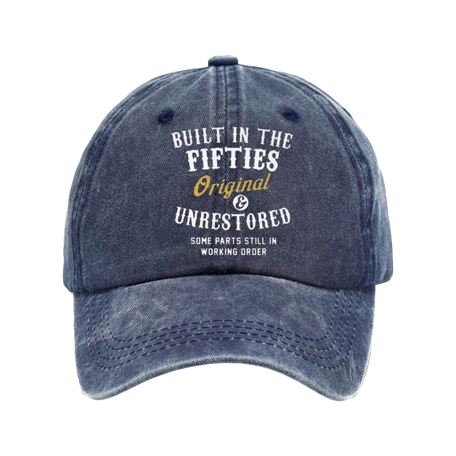 COOLHOOD Wash Cotton Baseball Cap with Adjustable Strap and Fifties ...