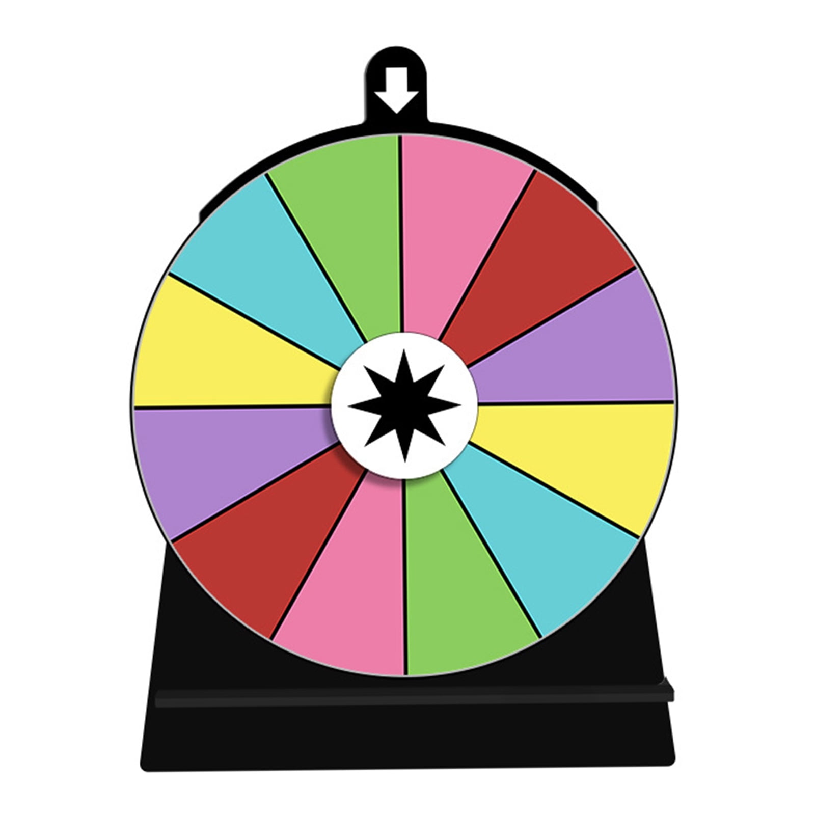 COOLHOOD Wheel Game Set for Parties, Stand Included Tabletop Game ...