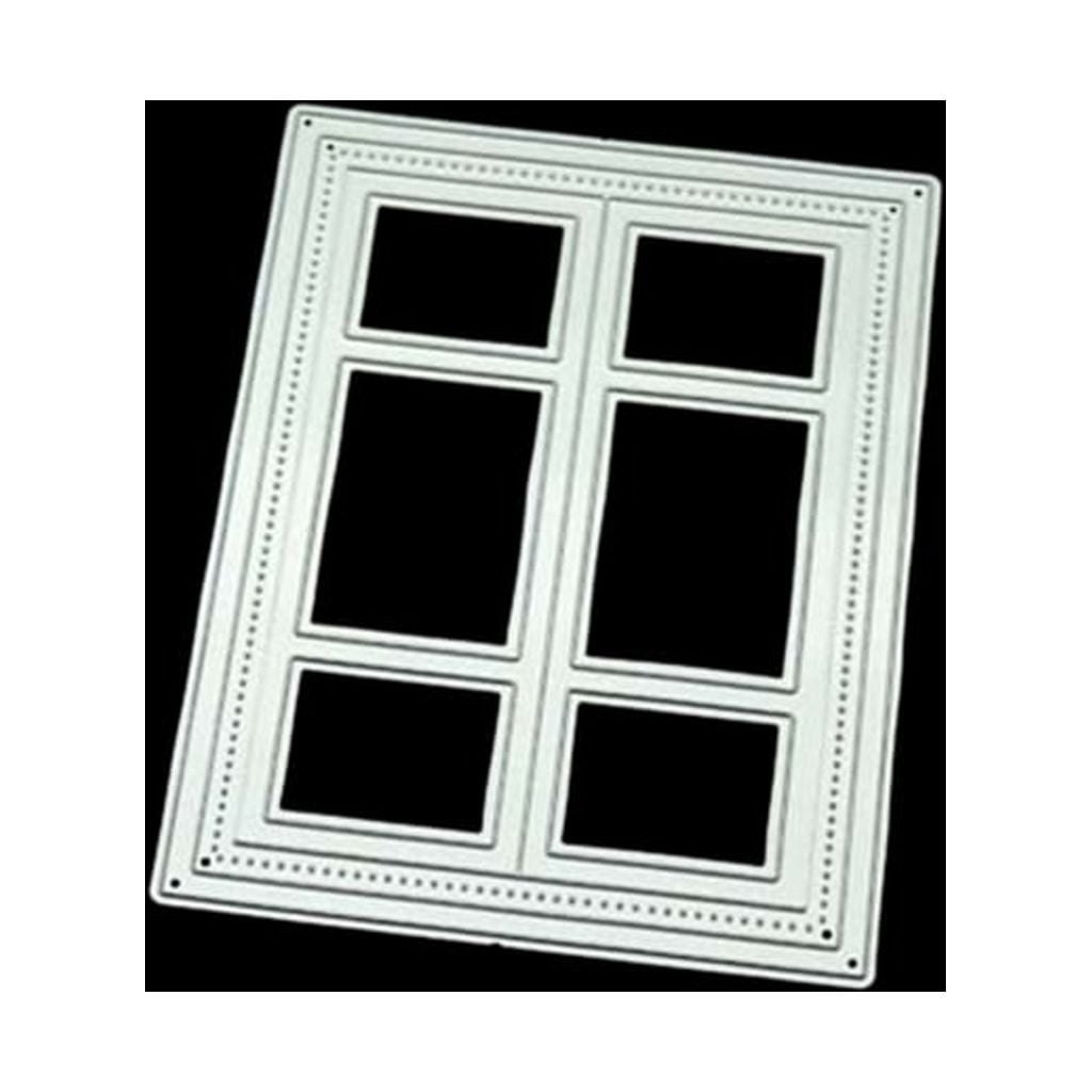 COOLHOOD Window Cutting Dies for Creative Metal Embossing Script Dies ...