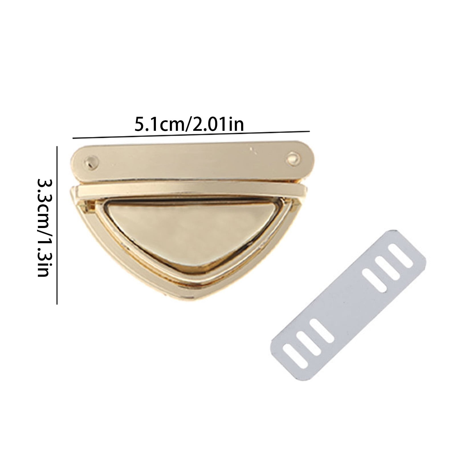 COOLHOOD for Triangle Shape Clasp Turn Lock Twist Locks for Handbag ...