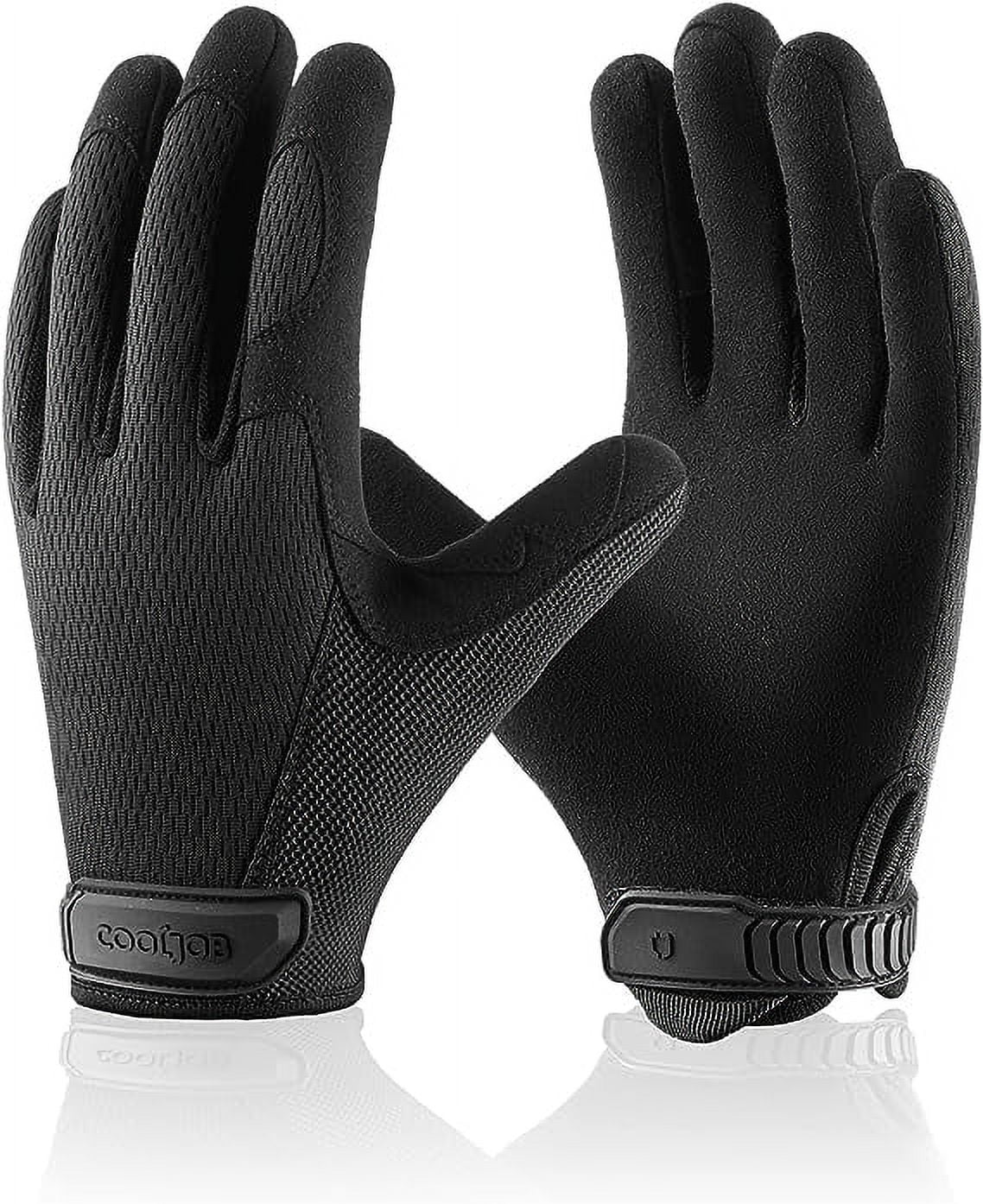 COOLJOB Touchscreen Utility Work Gloves for Men, Breathable Cooling ...