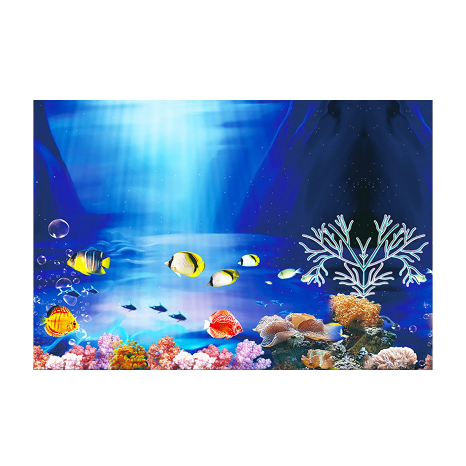 COOLL Colorful Aquarium Backdrop Fish Tank Background Aquarium ...