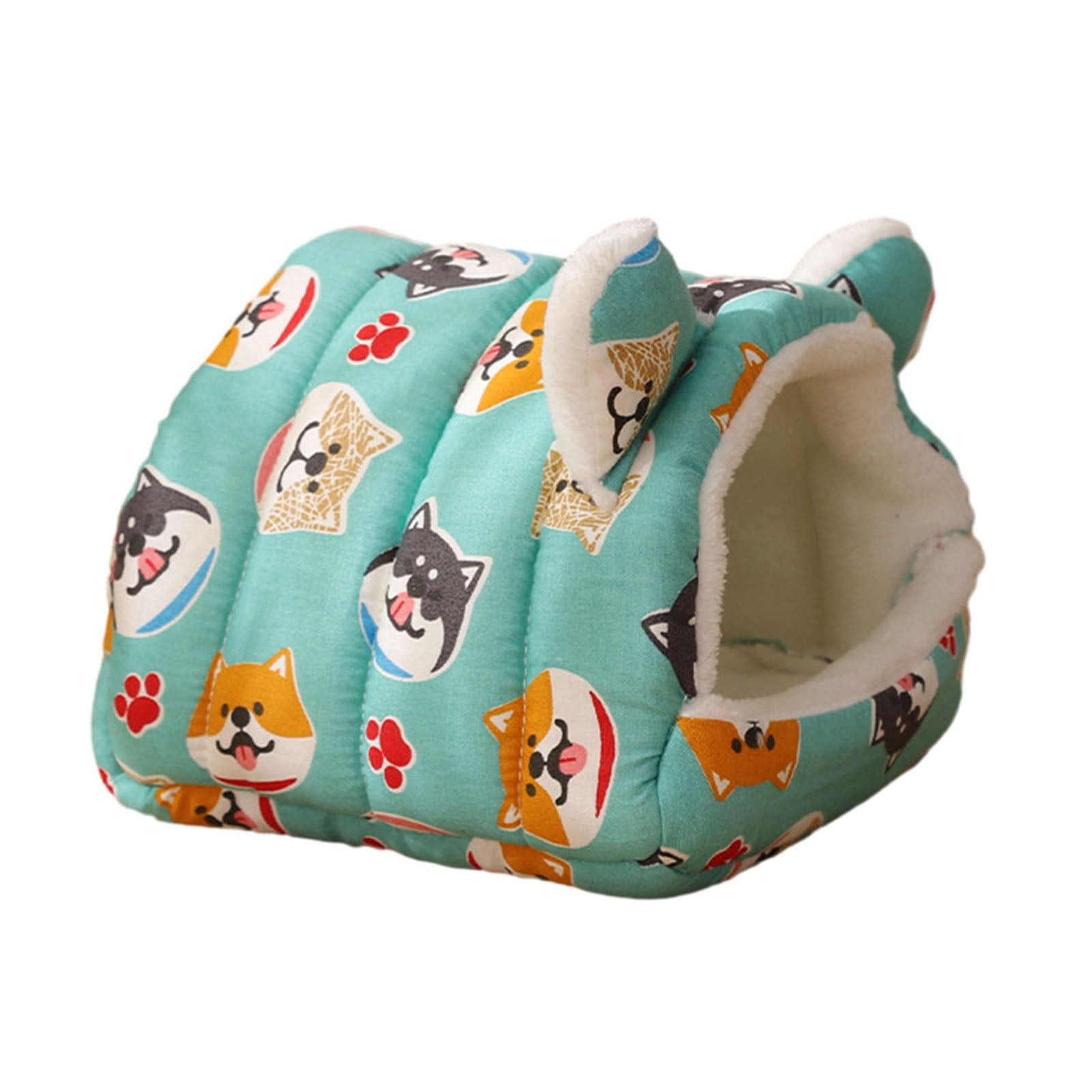 COOLL Hamster Nest Bright Colored Pet Bed Cozy Hamster House Cartoon ...
