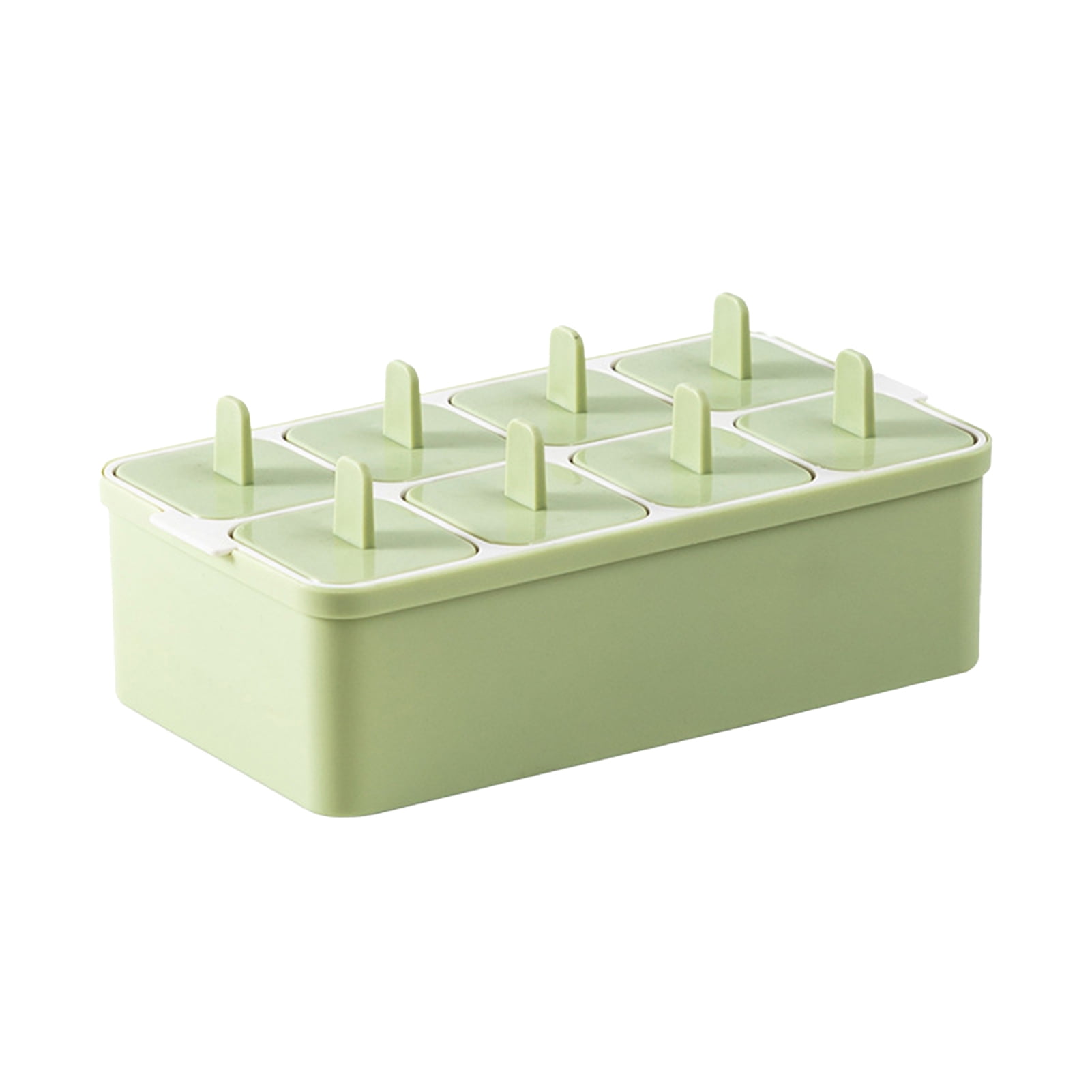 COOLL Ice Cream Mold 8 Cavities Sealed Lid Double Layers Food Grade ...