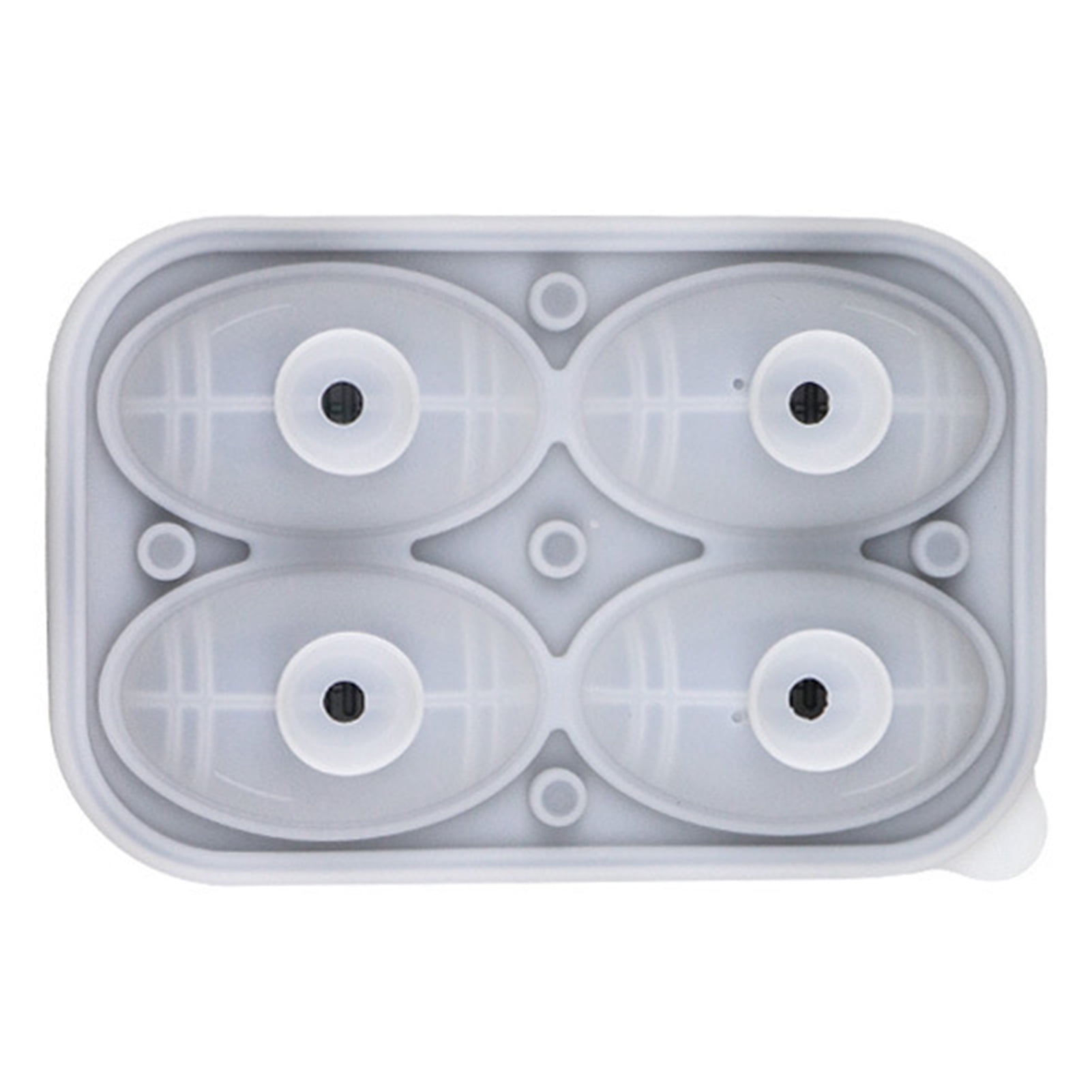 COOLL Ice Cube Mold Non-stick Easily Demoulding Funnel Design with Lid ...