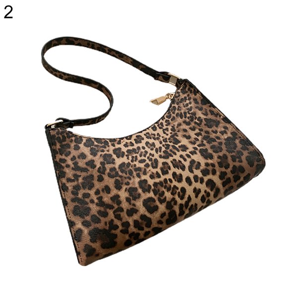 Plaid & Leopard Handbag - Walmart.com