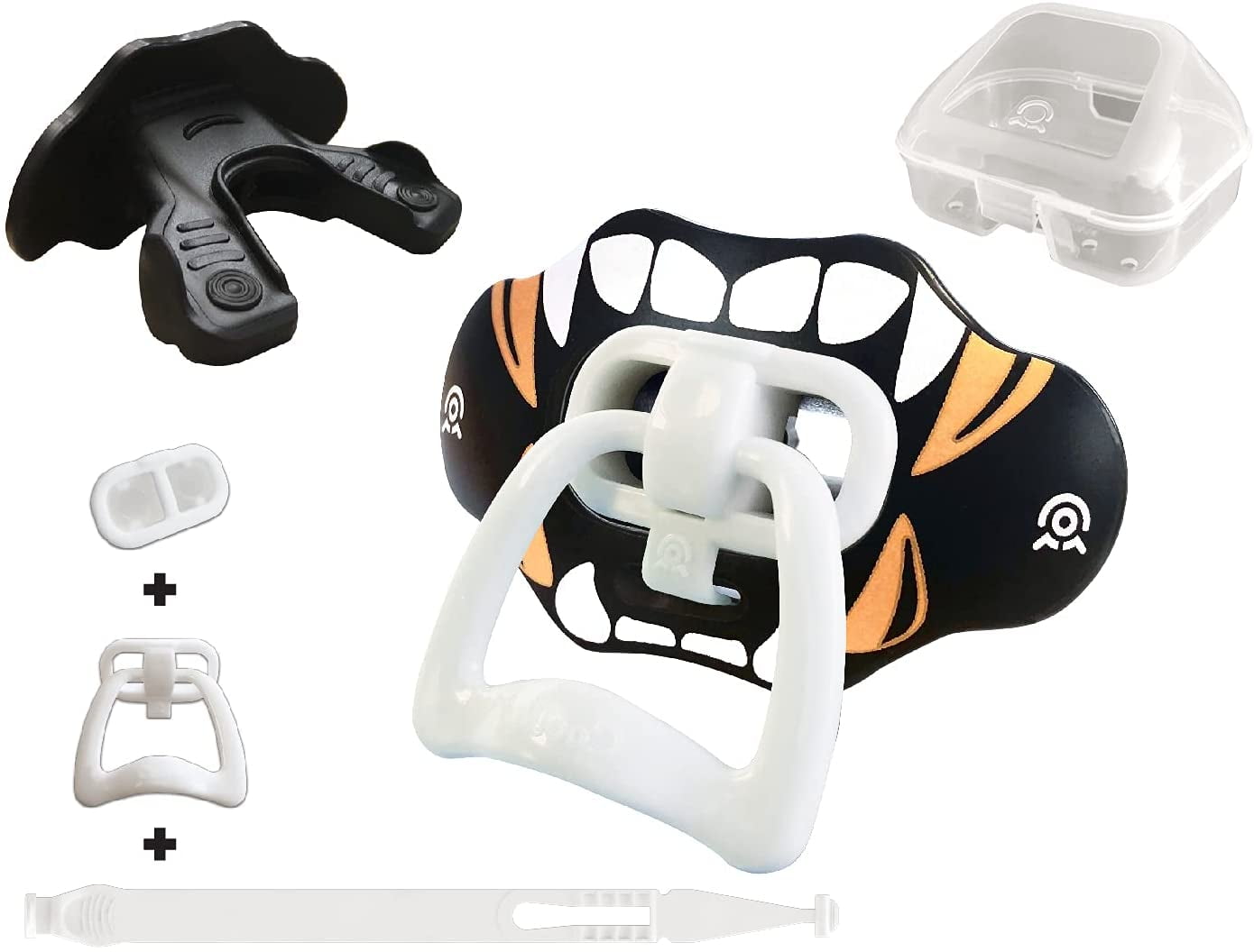 COOLLO SPORTS Football Lip Guard Mouthguard 3-in-1 TRANSFORMER Pacifier ...