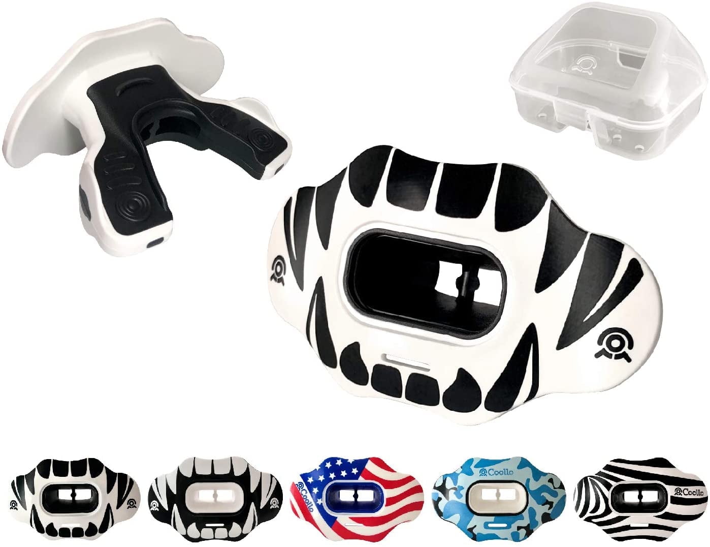 Coollo Sports Lip Guard Mouthguard, Impact Protection for Football and ...