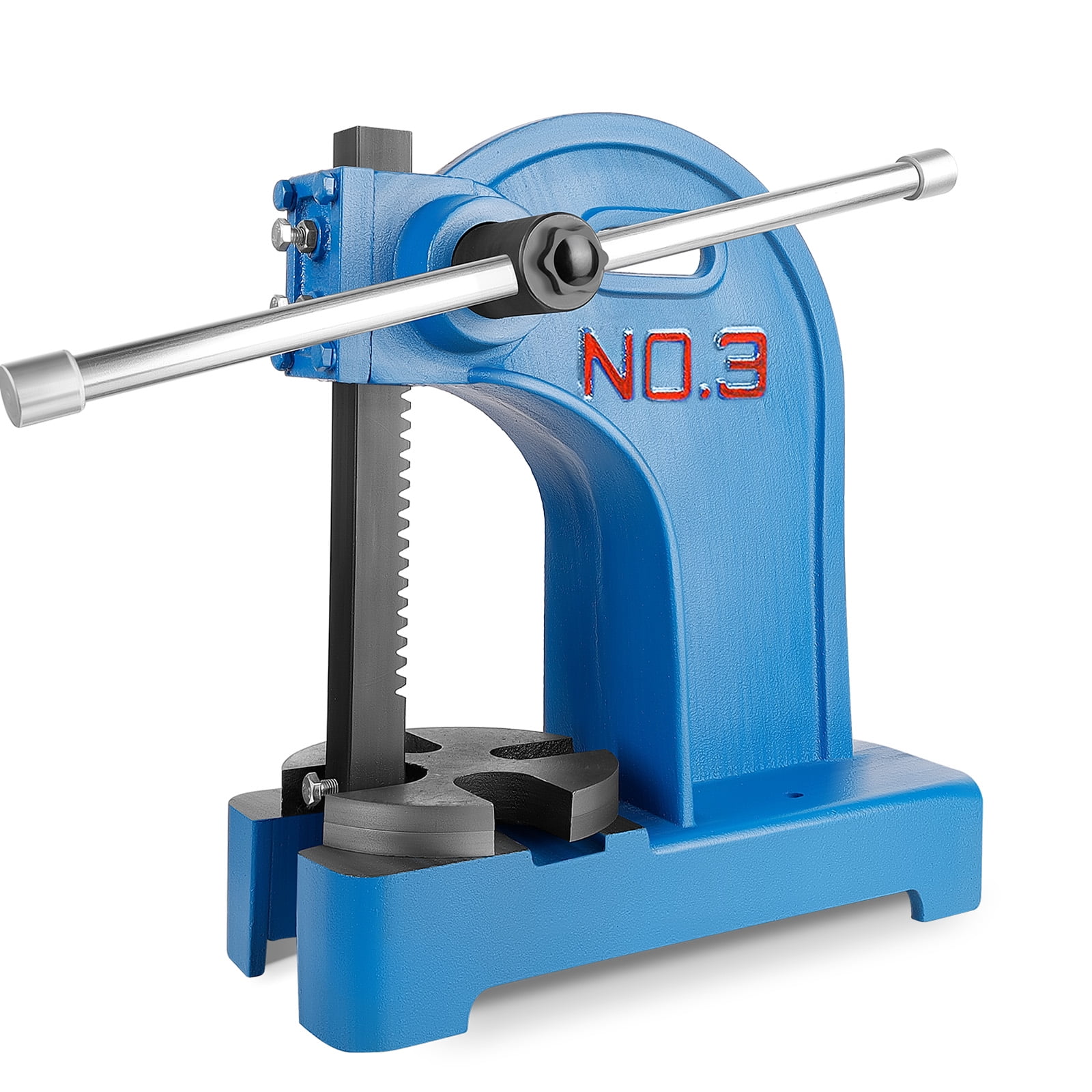 COOLMOVE Arbor Press 3 Ton, 12.2" Maximum Height, Manual Desktop Heavy ...
