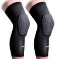 COOLOMG Basketball Knee Pads Compression Leg Sleeves for Volleyball ...