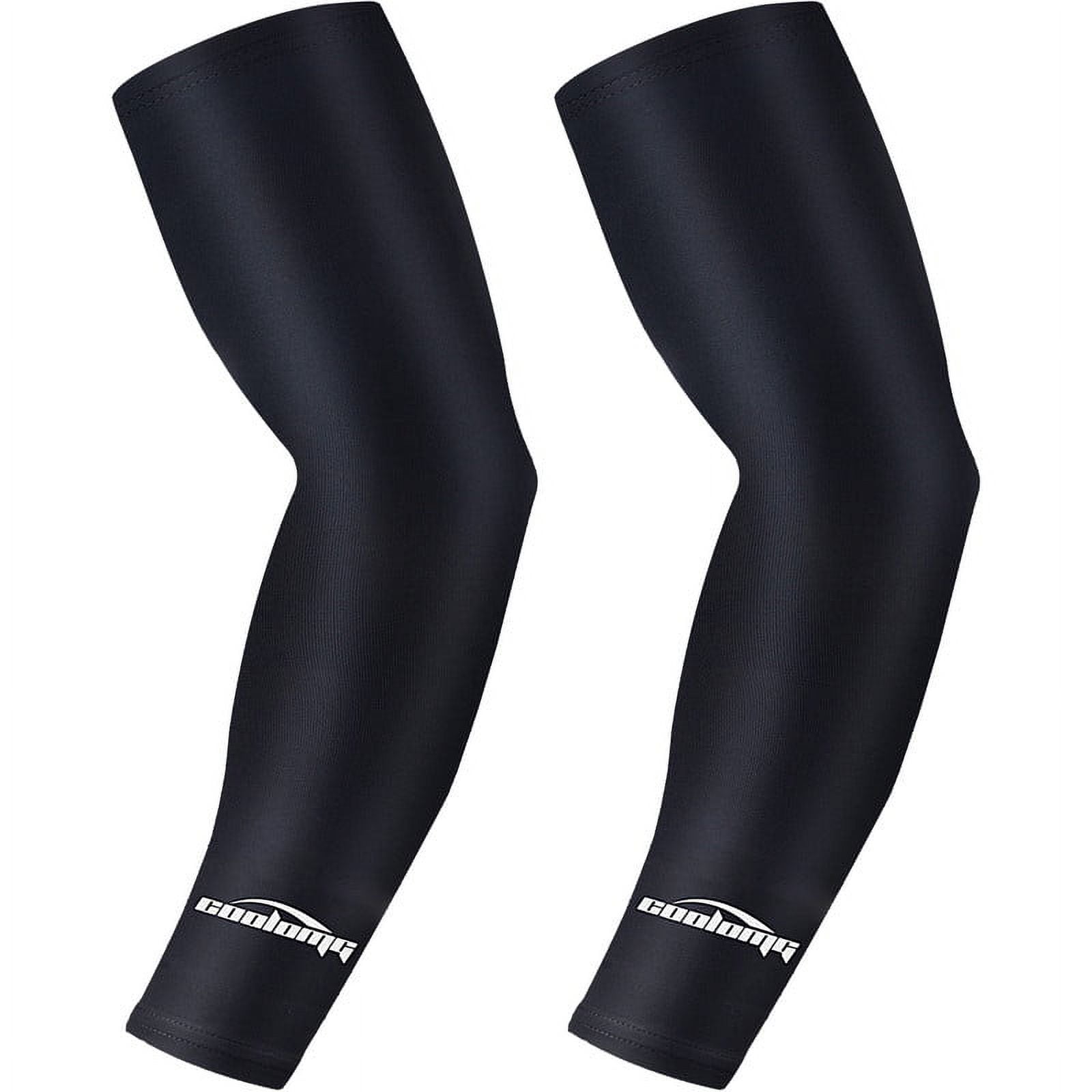 COOLOMG Sports Compression Arm Sleeves Youth Kids Men Women for ...