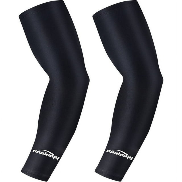COOLOMG Sports Compression Arm Sleeves Youth Kids Men Women for ...