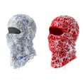 COOLZU Distressed Balaclava Ski Mask, Shiesty Yeat Airsoft Custom Camo ...