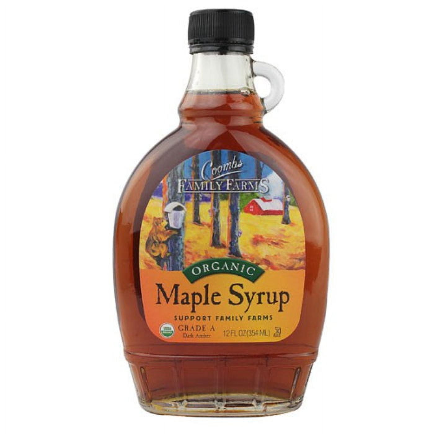 COOMBS FAMILY FARMS SYRUP MAPLE GRD A AMB ORG 12 OZ - Pack of 12 ...
