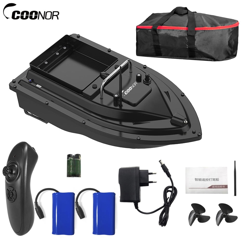 COONOR Wireless Remote Control Fishing Bait Boat, 430 540 yards Fish ...