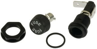 COOPER BUSSMANN BK/HTB-28I-R FUSE HOLDER, 6.3 X 32MM, PANEL MOUNT (1 ...
