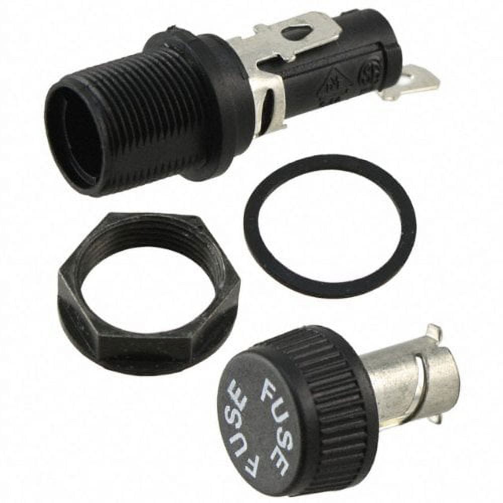 COOPER BUSSMANN BK/HTB-62I-R FUSE HOLDER, 6.3 X 32MM, PANEL MOUNT (5 ...