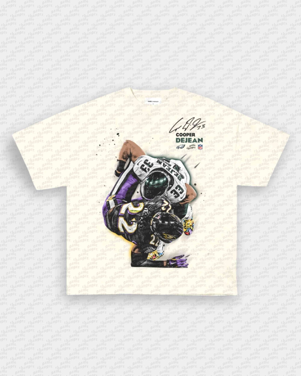 COOPER DEJEAN - HIT STICK TEE, RETRO BOOTLEG STYLE, Y2K SHIRT, FOOTBALL ...