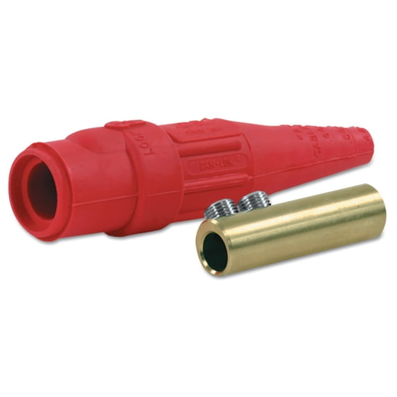 COOPER INTERCONNECT Cam-Lok F-Series Single Pole Plug, Double Set Screw ...