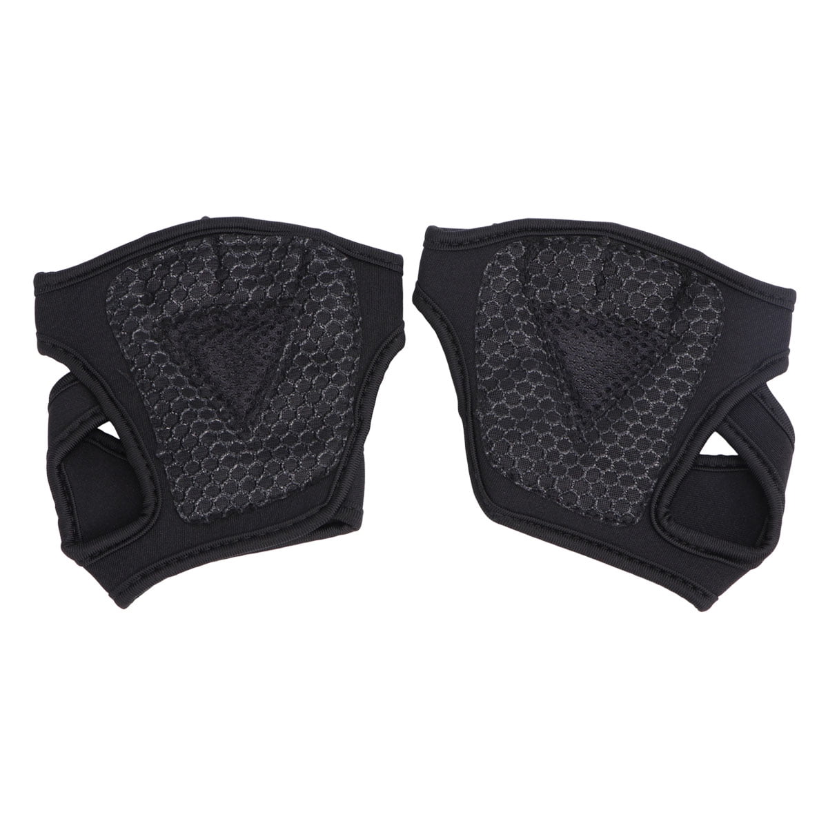 COOPHYA 1 Pair Rubber Padding Gym Gloves for Athletes and Fitness ...