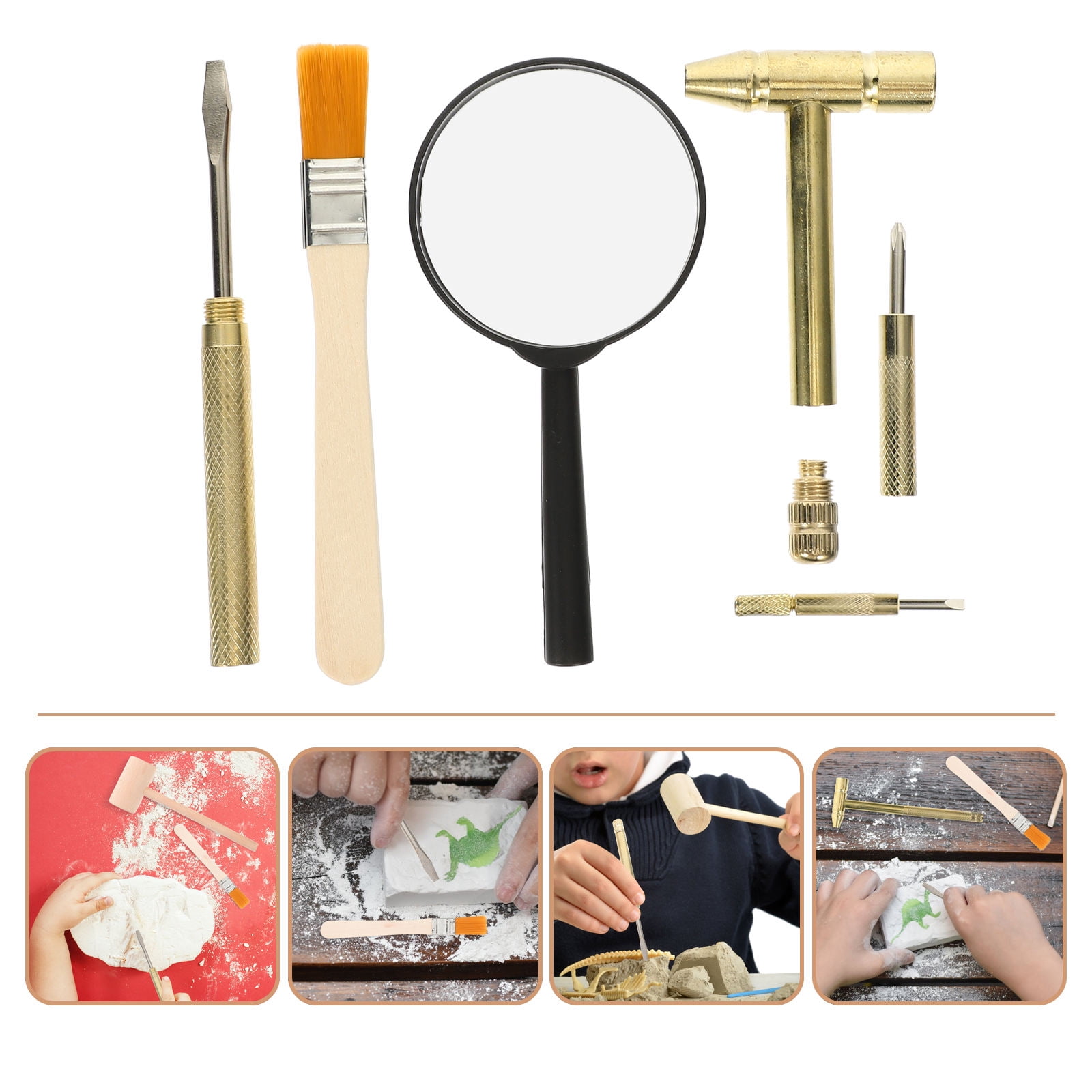 COOPHYA 1 Set Archaeological Dig Toy For Children Over 3 Years Old ...