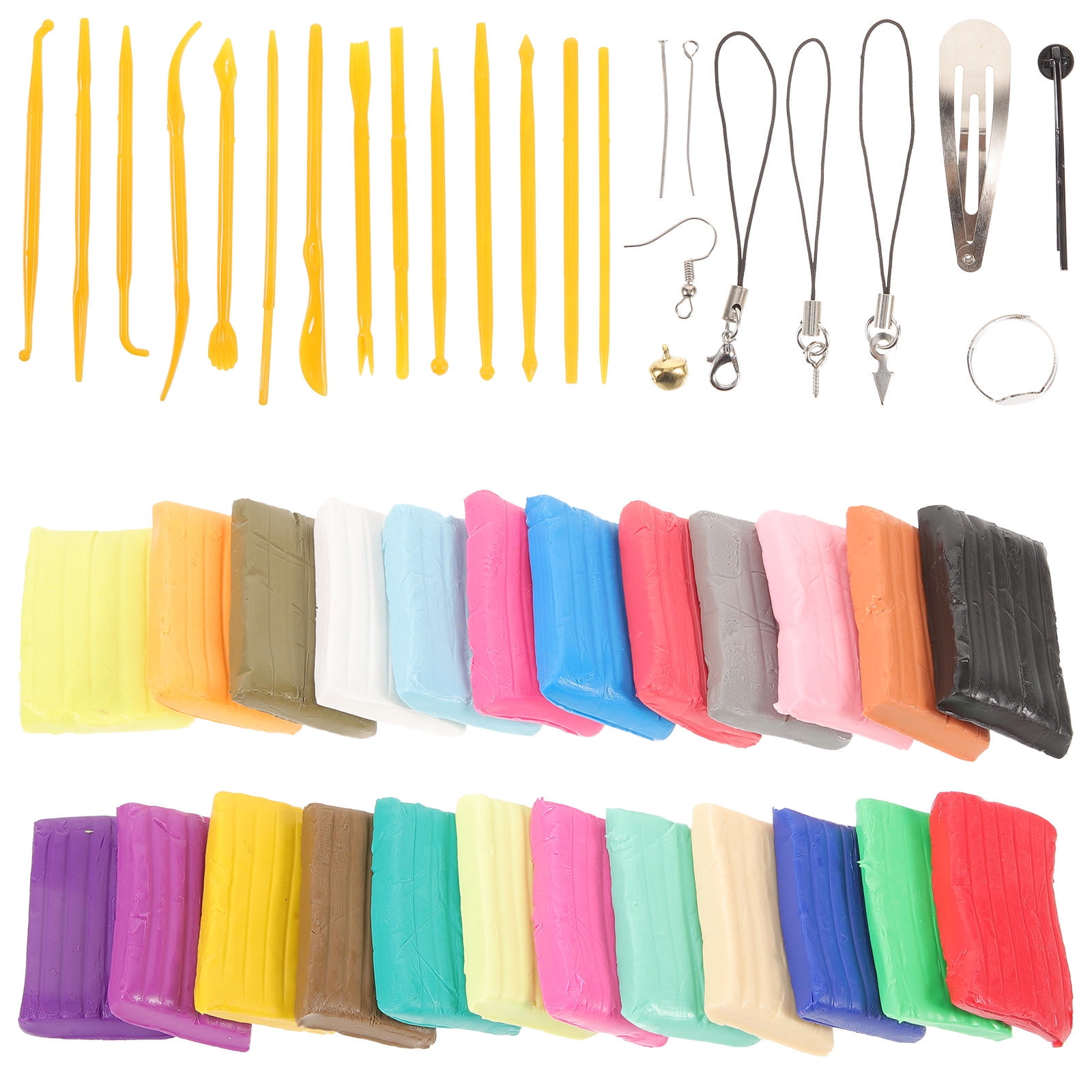 COOPHYA 1 Set Diy Clay Kit Polymer Clay Sculpting Tools Assorted Color ...