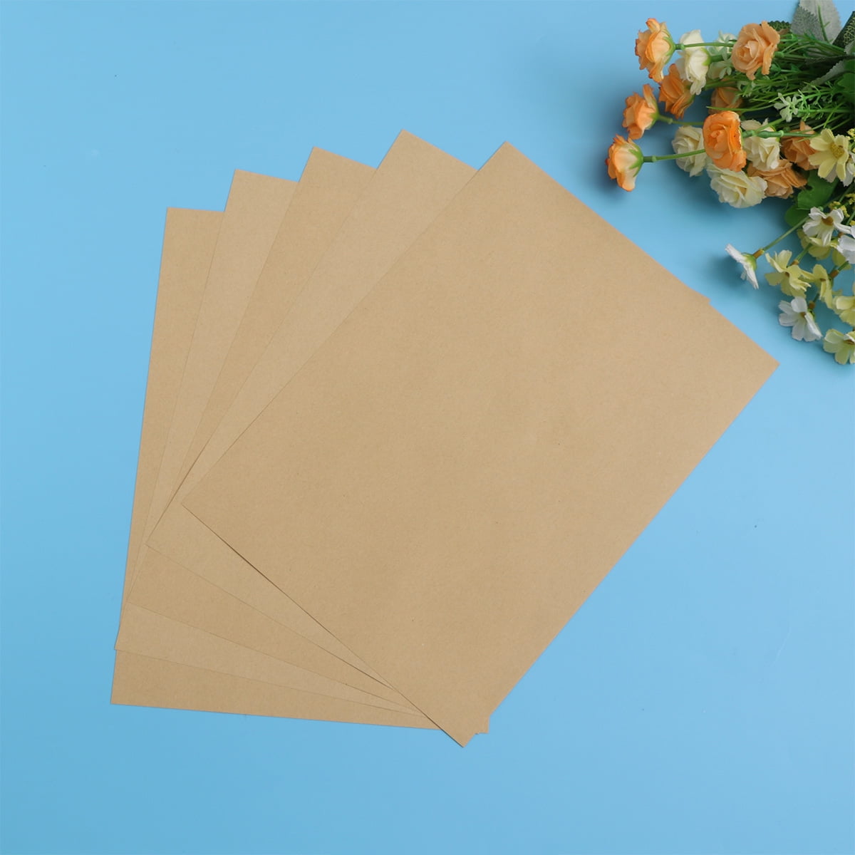 COOPHYA 100 Sheets Khaki Paper for Letter Writing and Writing ...