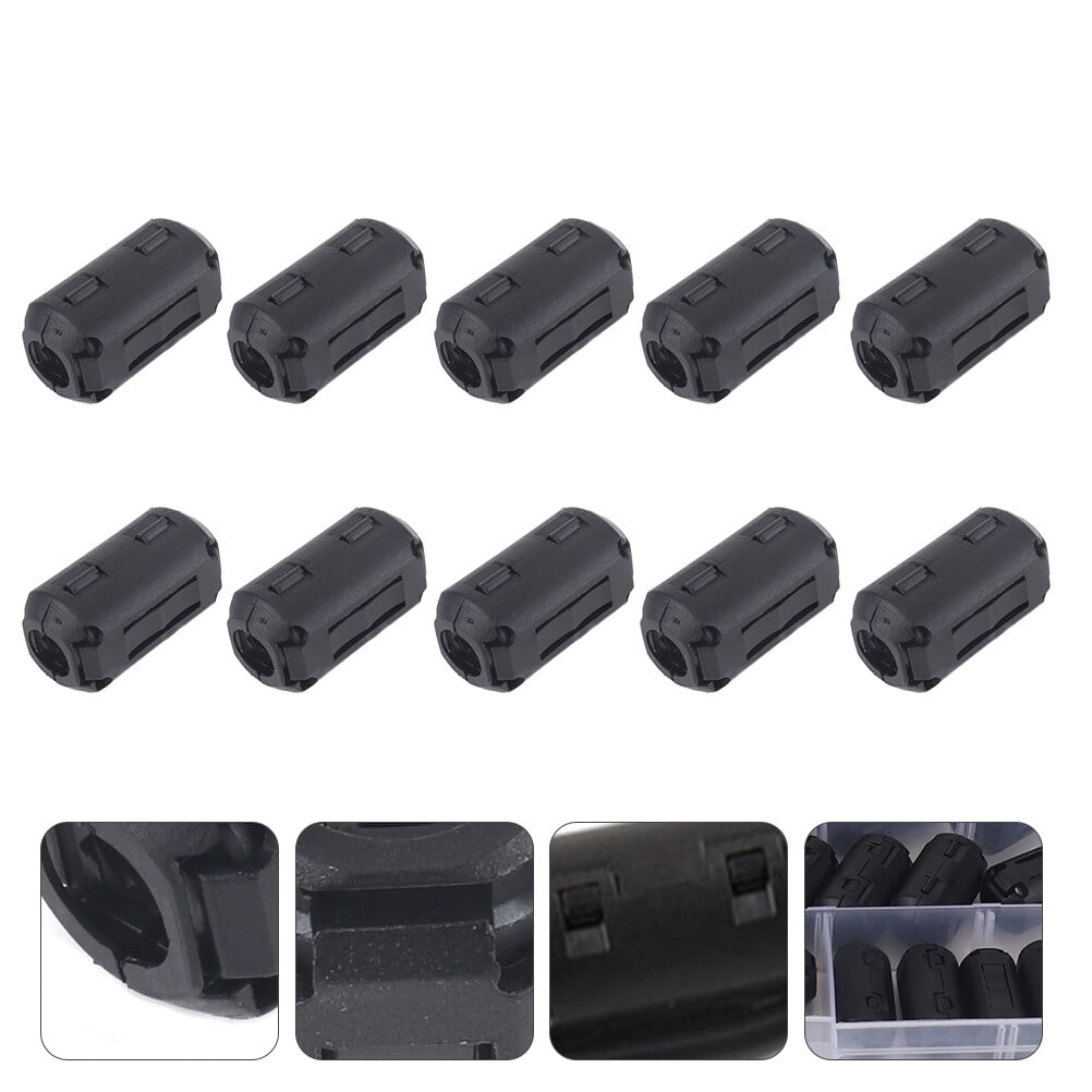 COOPHYA 10Pack Black Ferrite Core Filters for Cable Organization and ...