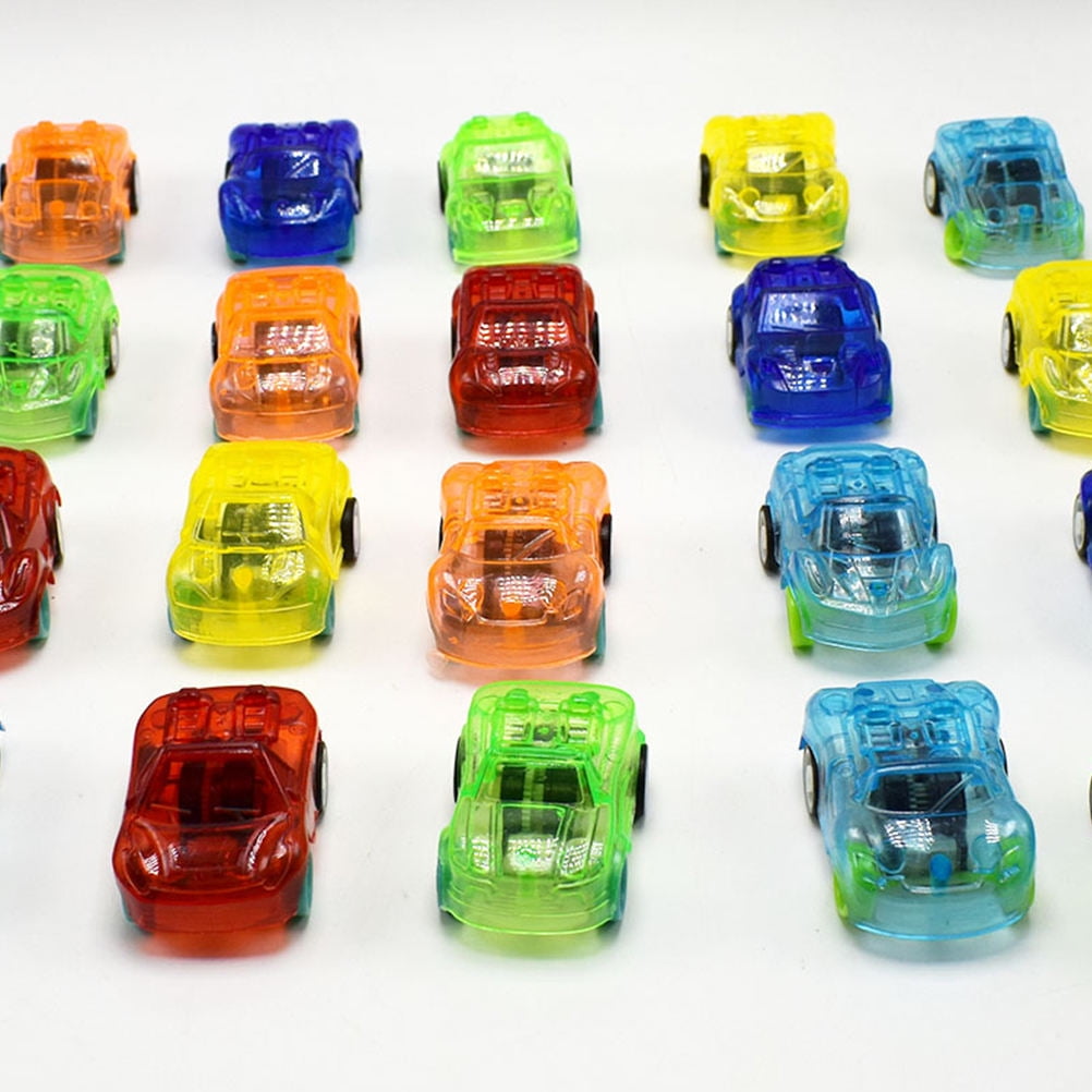 COOPHYA 10Pcs Inertia Toy Assorted Color Car Shaped Vehicles for ...