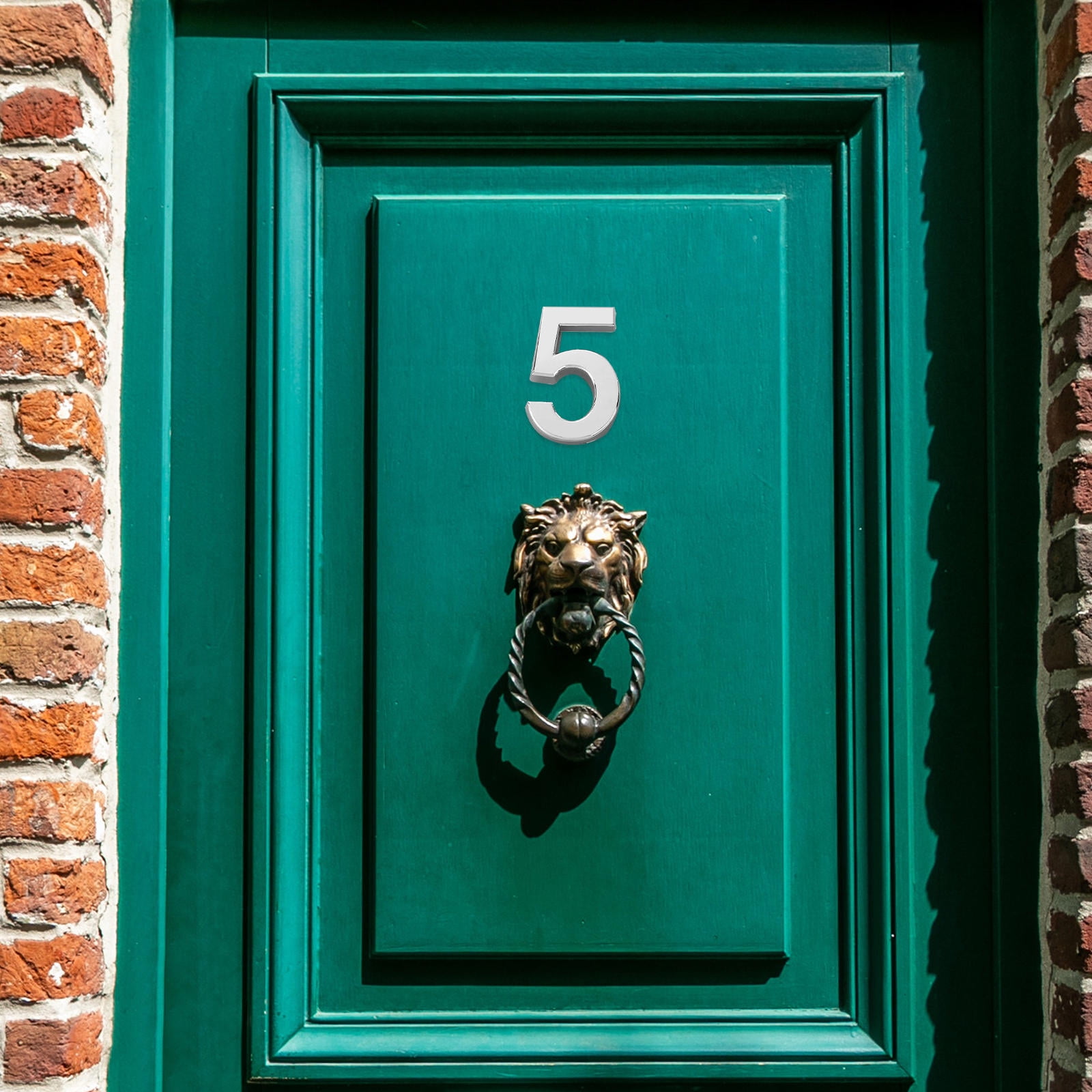 COOPHYA 10Pcs Resin House Numbers for Outside Use with 3D Curved Shape ...