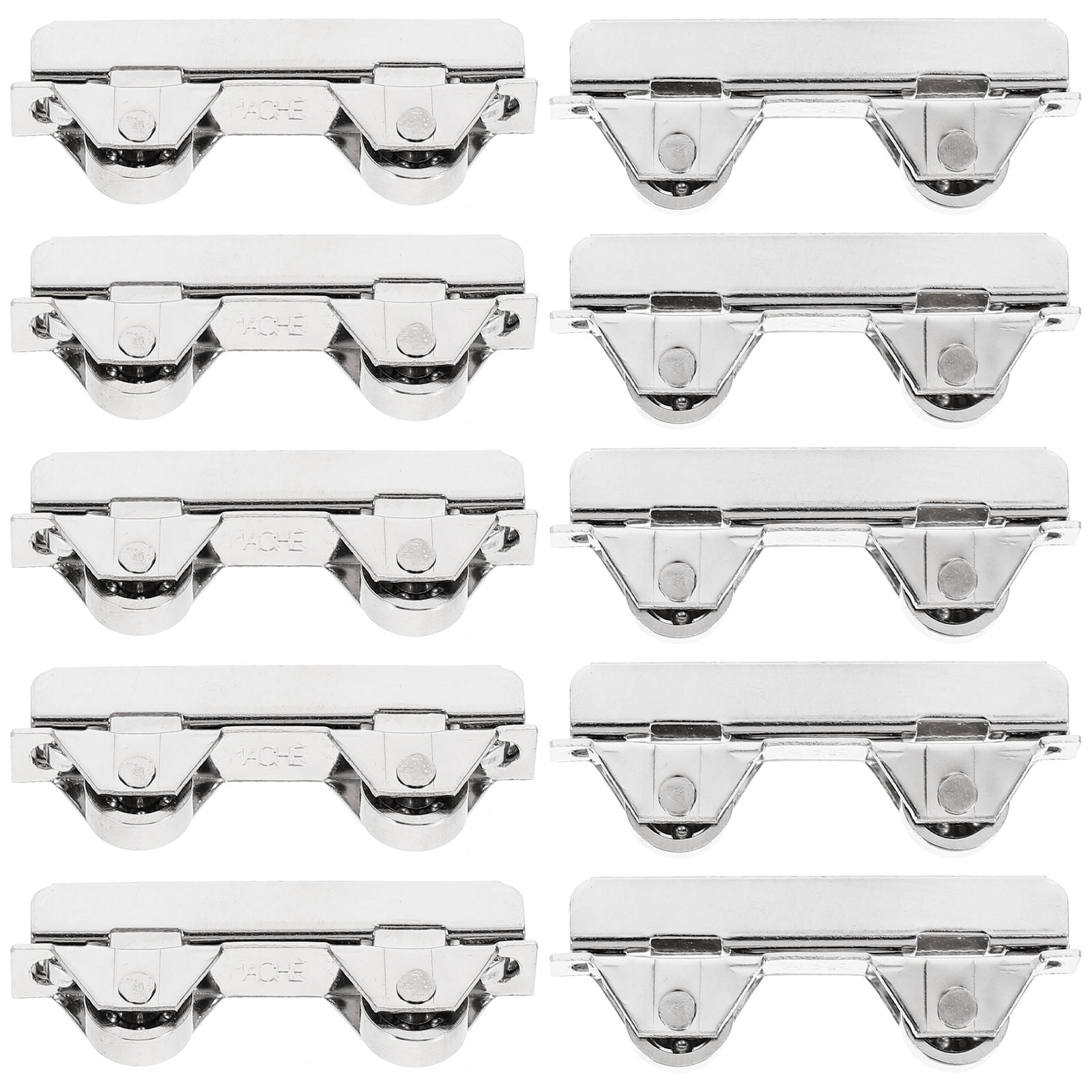 COOPHYA 10Pcs Sliding Glass Door Roller with Roller Stopper for ...