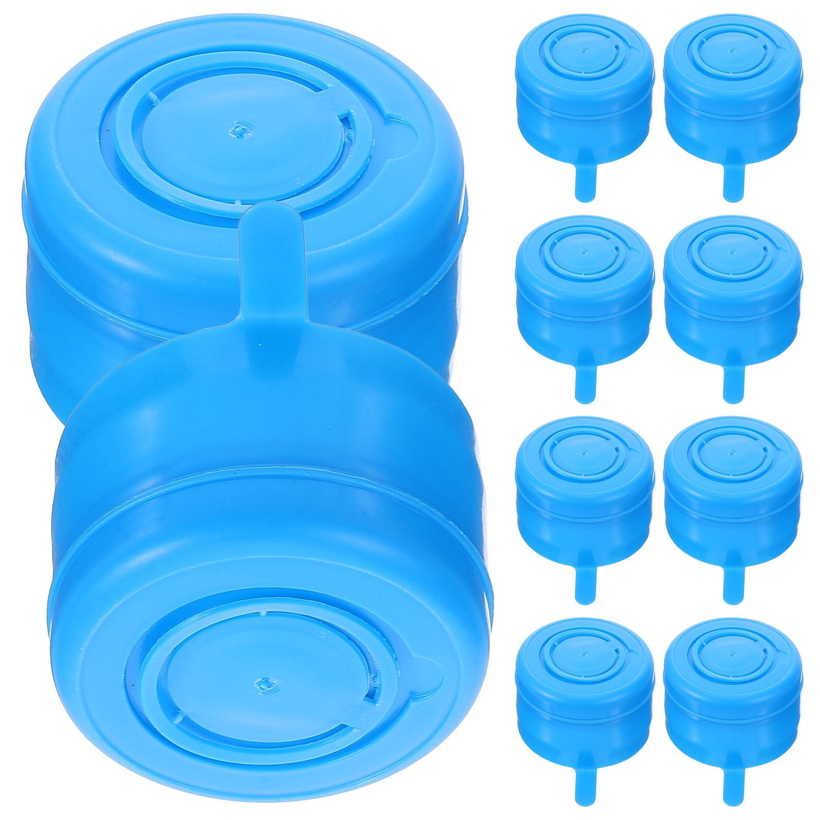 COOPHYA 10Pcs Water Container Cap Reusable Design Plastic Leak-Proof ...
