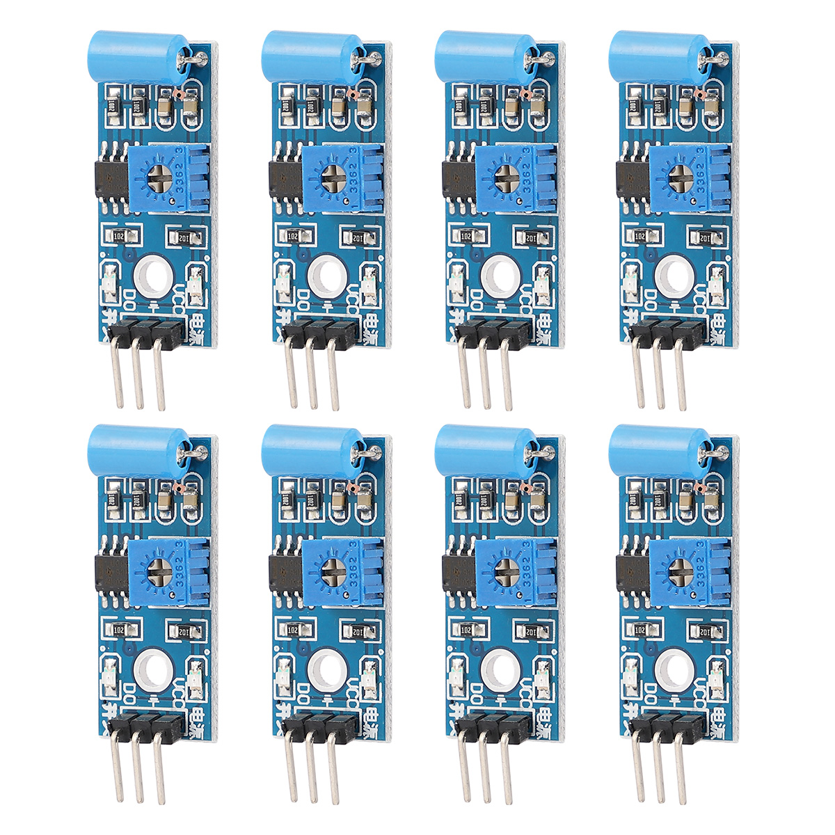 COOPHYA 10Set Vibration Modules for Vibration Detection and Alarm ...