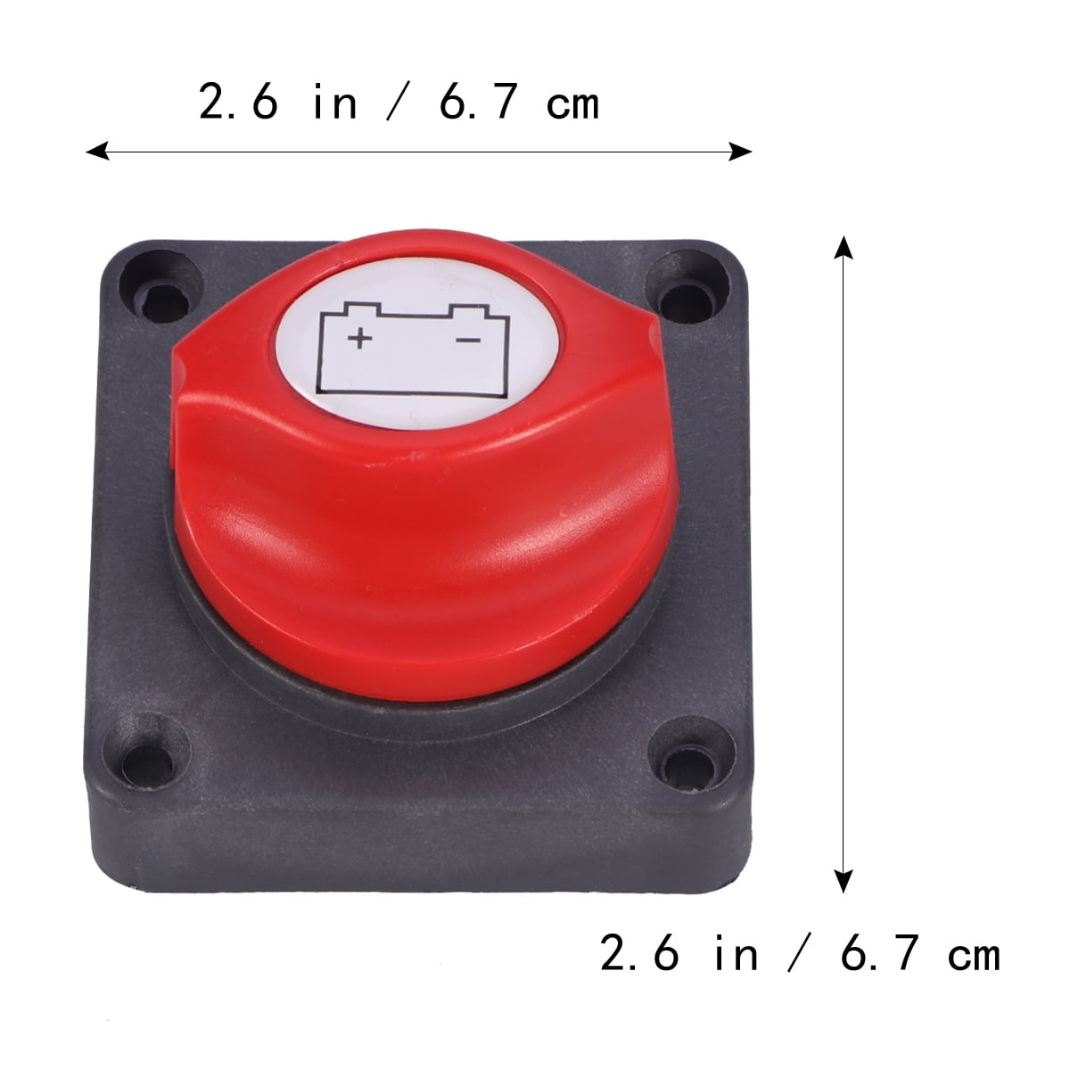 COOPHYA 1Pack Battery Disconnect Isolator Switch 300A for Marine Boat ...