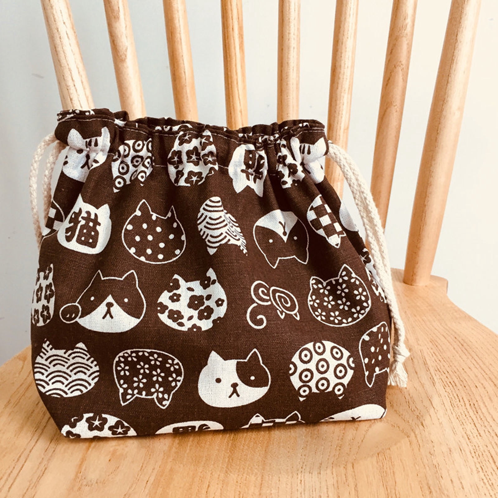 COOPHYA 1Pack Bento Carrying Bag Insulated Pouch for Food with Multi ...
