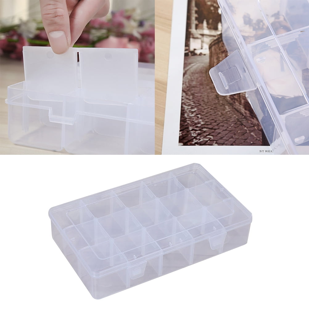 COOPHYA 1Pack Plastic Grid x 6.5 x 2.2in Transparent with Grids Design ...