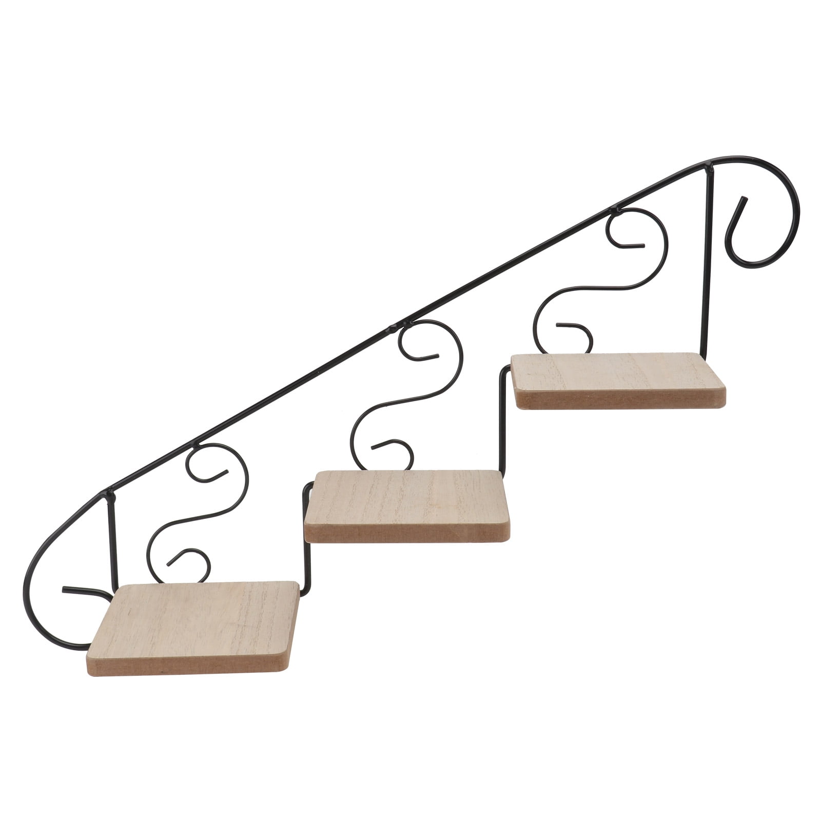 COOPHYA 1Pack Wall-Mounted Flowerpot Storage Rack Wood For Office ...