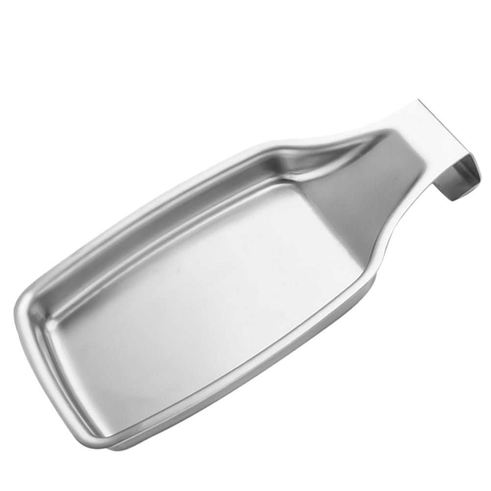COOPHYA 1Pcs 304 Stainless Steel Spoon Stand Silver Rectangular for ...
