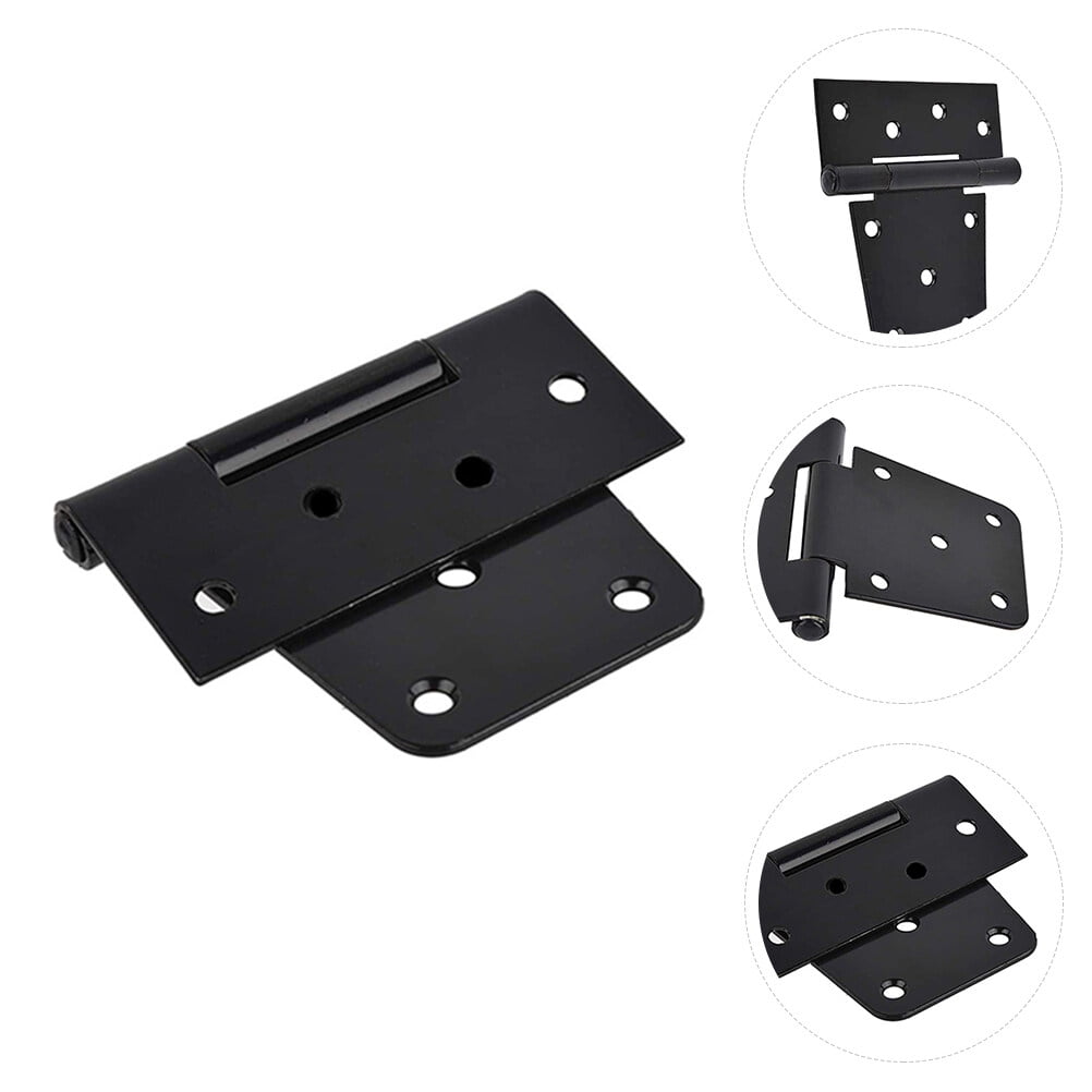 COOPHYA 1Pcs Black Carbon Steel T-Shape Hinge for Large Hinges Heavy ...