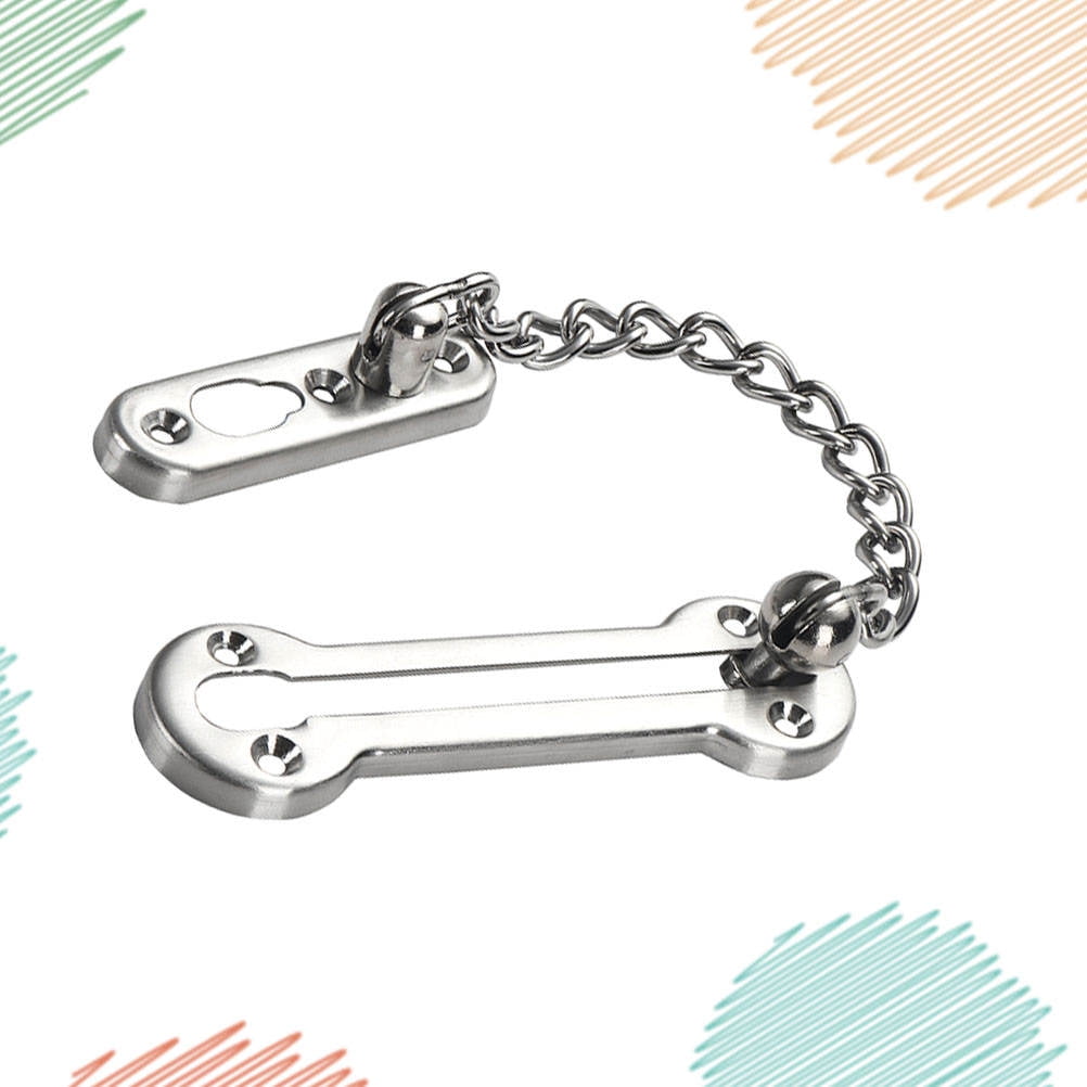 COOPHYA 1Pcs Silver Stainless Steel Anti Theft Door Window Safety Slide ...