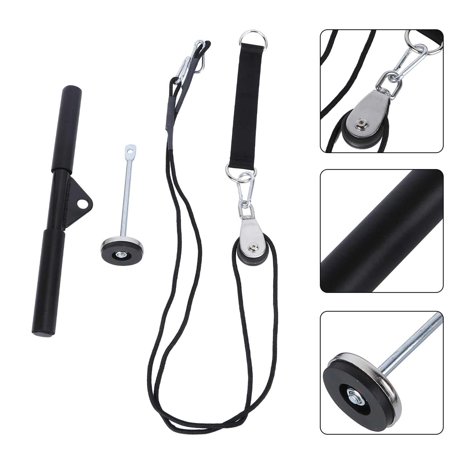 YOSADIER Forearm Grip Strengthener Arm Strength Training Metal Black 1 ...