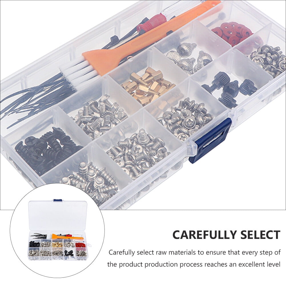 COOPHYA 1Set Computer Case Screw Set in Assorted Color for Tech ...
