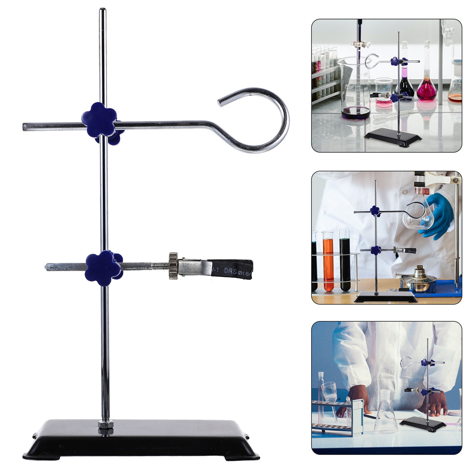 COOPHYA 1Set Laboratory Retort Stand Iron Miniature Frame for Portable ...