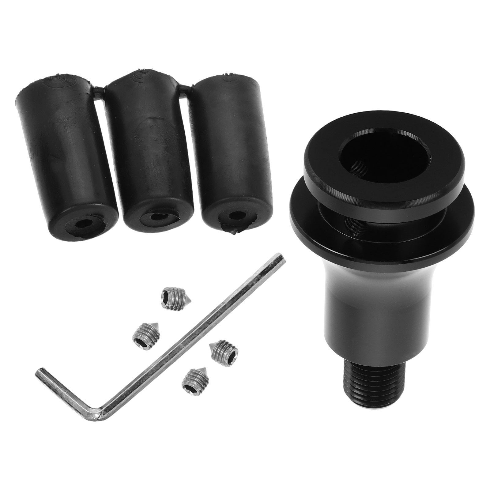 COOPHYA 1Set Round Black Shift Boot Retainer Stick Shift Sleeve for ...