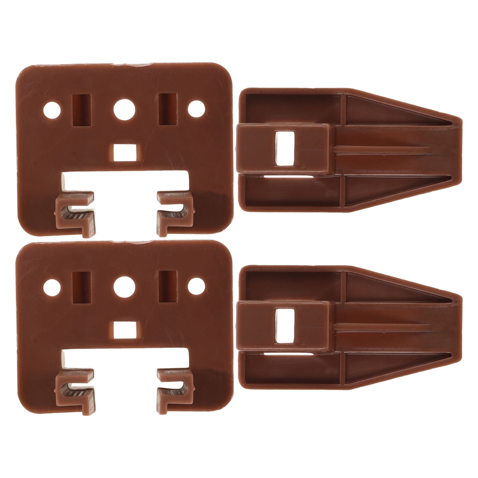 COOPHYA 2 Sets Drawer Stops Plastic Dresser Drawer Track Guides for ...