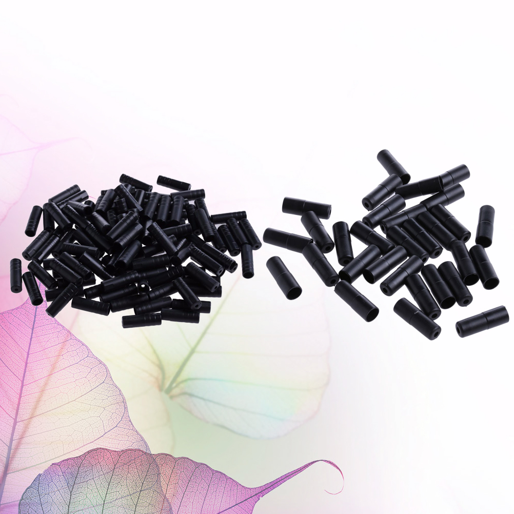 COOPHYA 200Pcs Cylindrical Bike Cable End Caps for Facilitating Wire ...