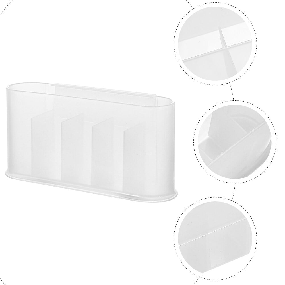 YOSADIER Fridge Side Door Storage Plastic Transparent 2Pcs - Walmart.com
