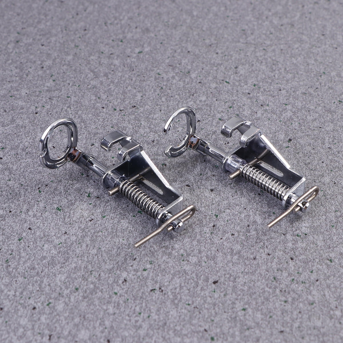 COOPHYA 2Pcs Silver Stainless Steel Presser Foot for Quilting and ...